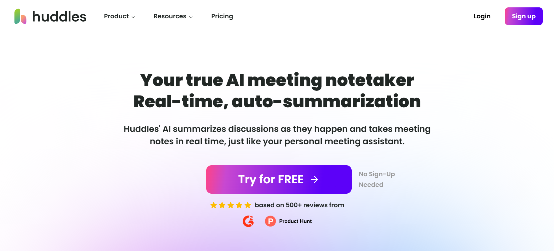 Huddles - Applied AI Tools