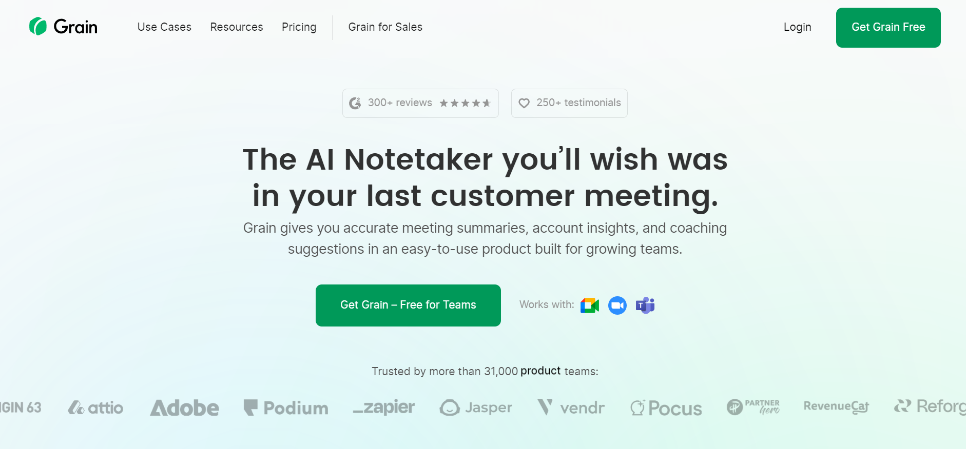 Grain - Applied AI Tools