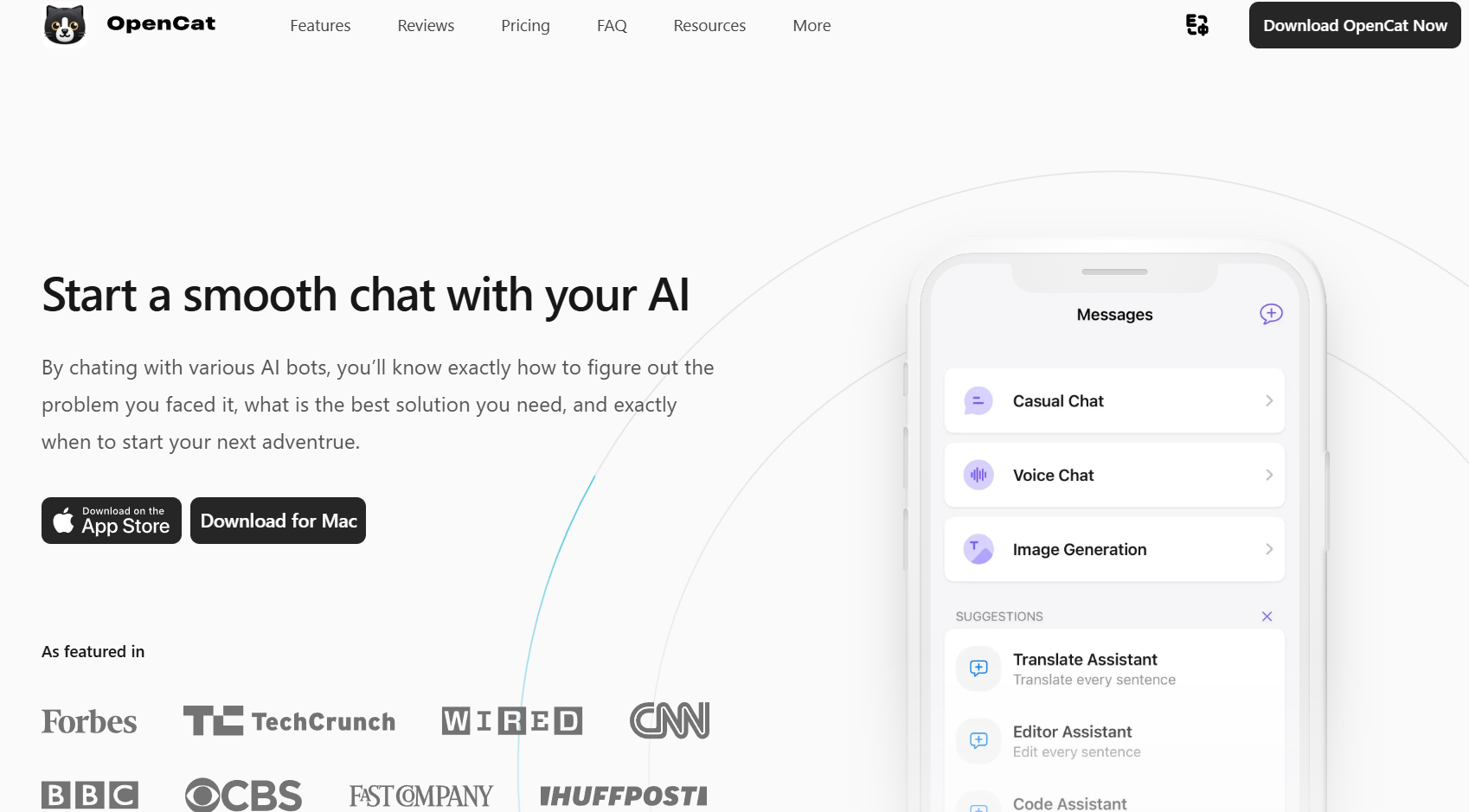 OpenCat - Best ChatGPT Alternative for macOS - Applied AI Tools