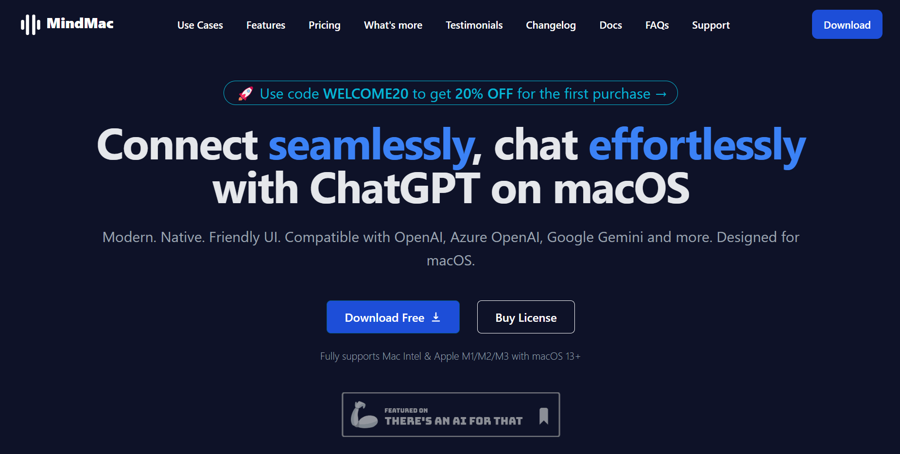 Mindmac - Best macOS AI Chat Client with one-time fee - Applied AI Tools