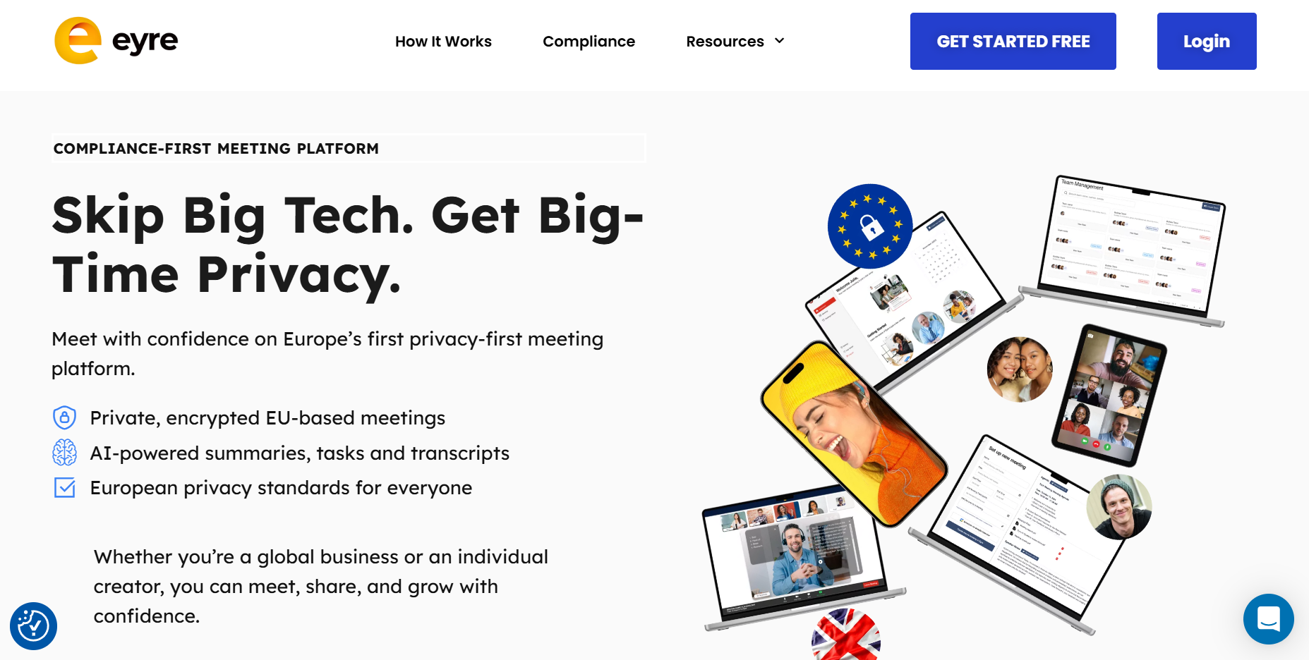 Eyre: Best AI Meeting Assistant With European AI Act Privacy Compliance ...
