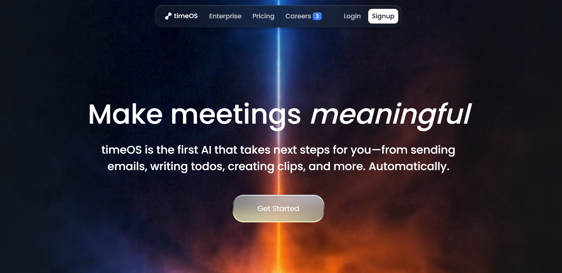 TimeOS – best AI meeting assistant for automated follow-ups and workflow integration - Applied ...