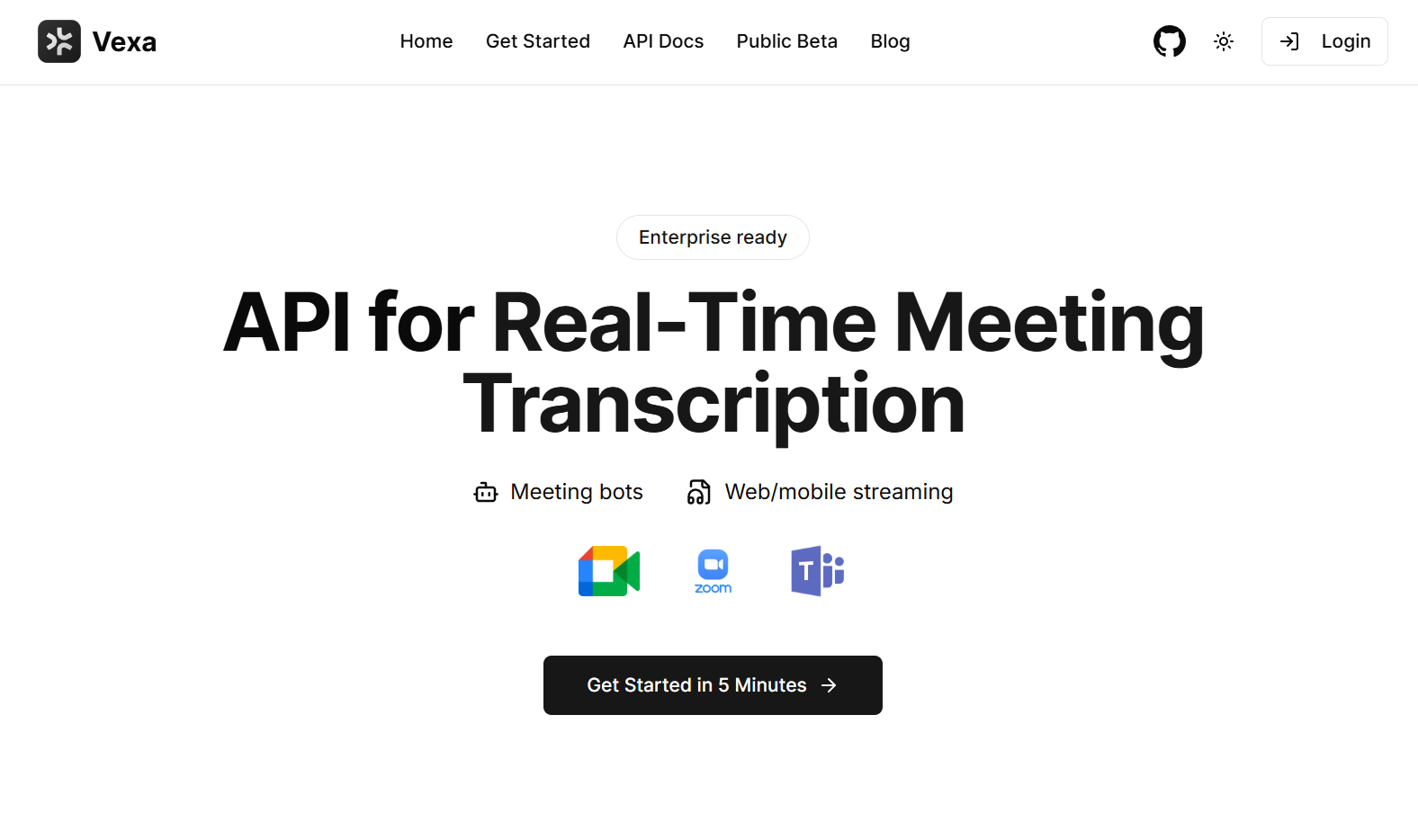 Vexa: Best for Real Time, Privacy-First AI Meeting Assistant For ...